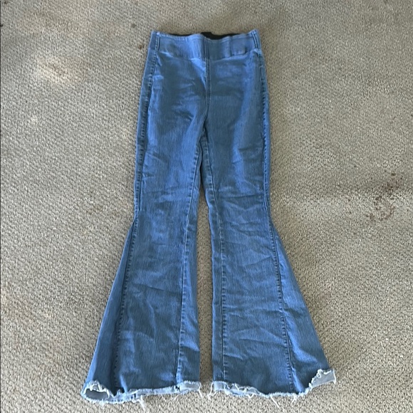 Highway Jeans | Jeans | Highway Jeans Blue Flare Wide Leg Jeans | Poshmark